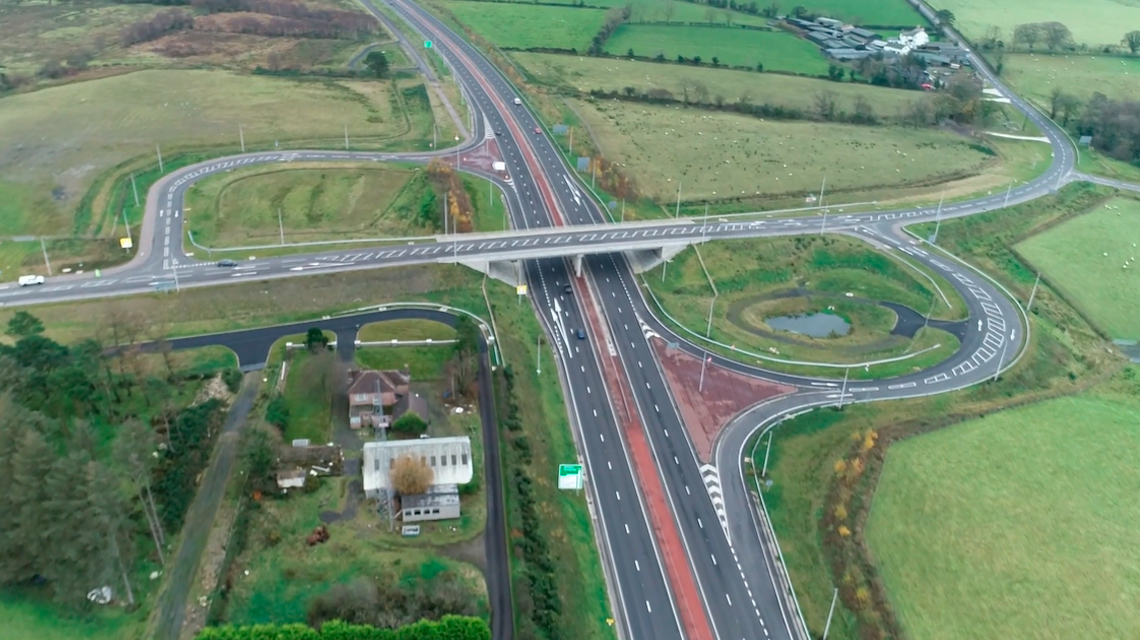 Sello CEEQUAL A6 Irlanda Norte