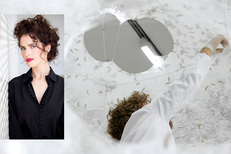 La arquitecta que ‘susurraba’ a los gusanos de seda